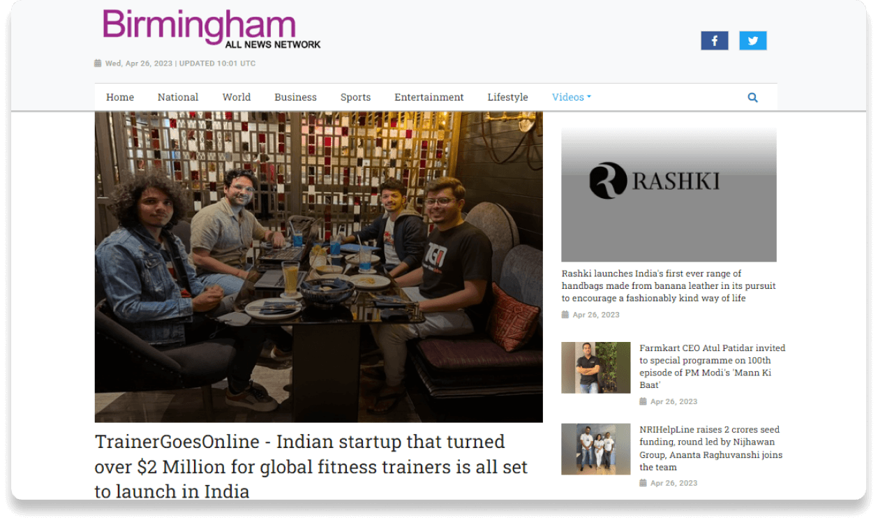 Home | TrainerGoesOnline