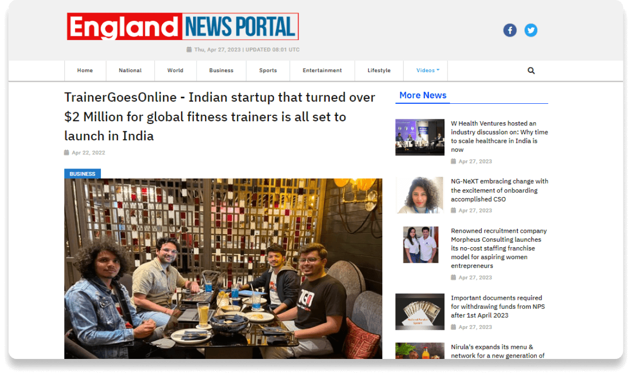 Home | TrainerGoesOnline